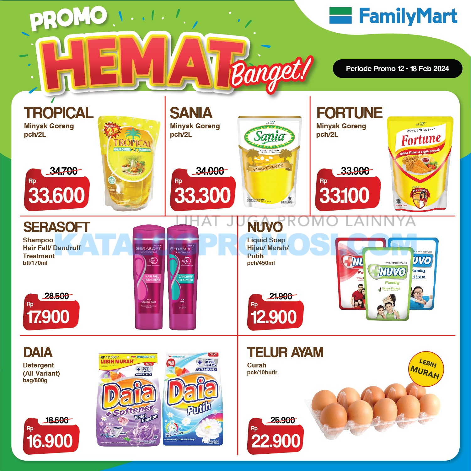 PROMO FAMILYMART HEMAT BANGET MINGGUAN periode 12-18 FEBRUARI 2024 ...