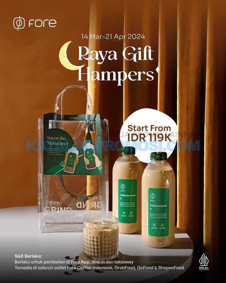 Promo FORE COFFEE RAYA GIFT HAMPERS mulai Rp. 119RIBU • SoPasti.Com