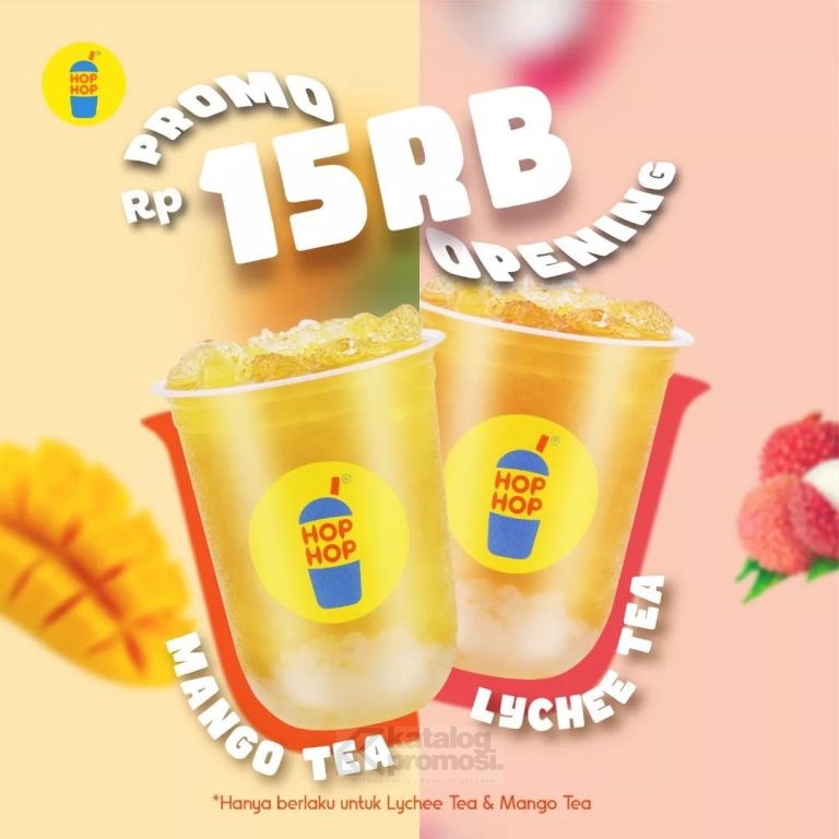 Promo HOP HOP Mega Bekasi Hypermall Grand Opening Spesial – Mango Iced ...