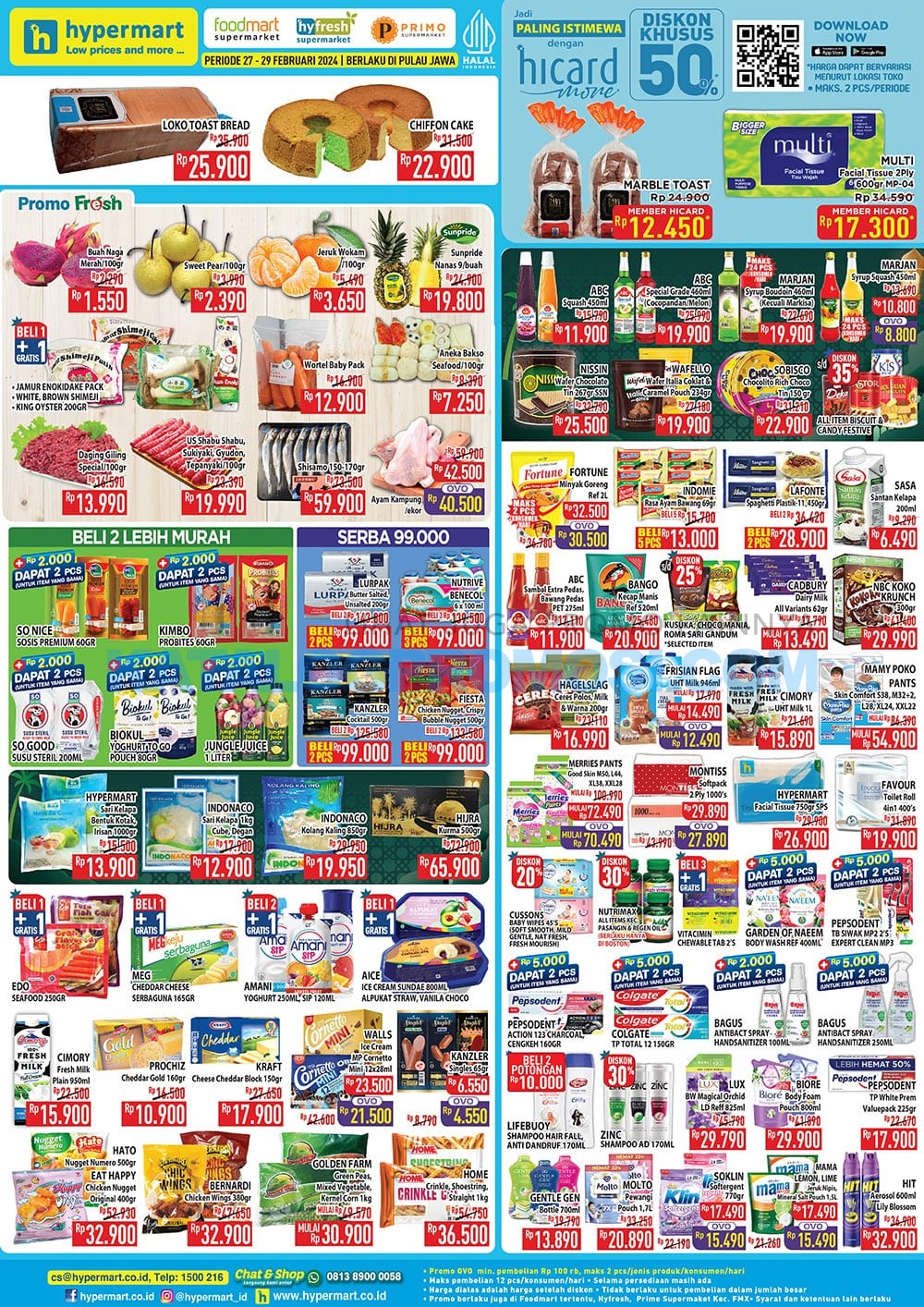 Promo HYPERMART WEEKDAY 27-29 FEBRUARI 2024 • SoPasti.Com
