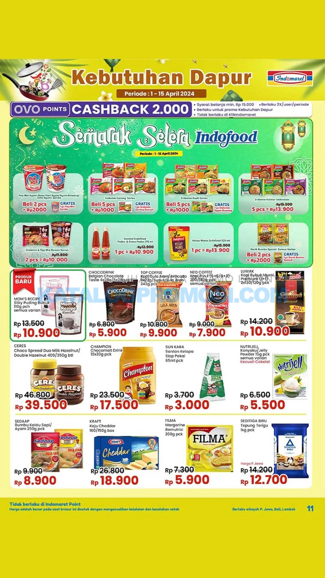 Promo INDOMARET KATALOG 01-15 APRIL 2024 • SoPasti.Com