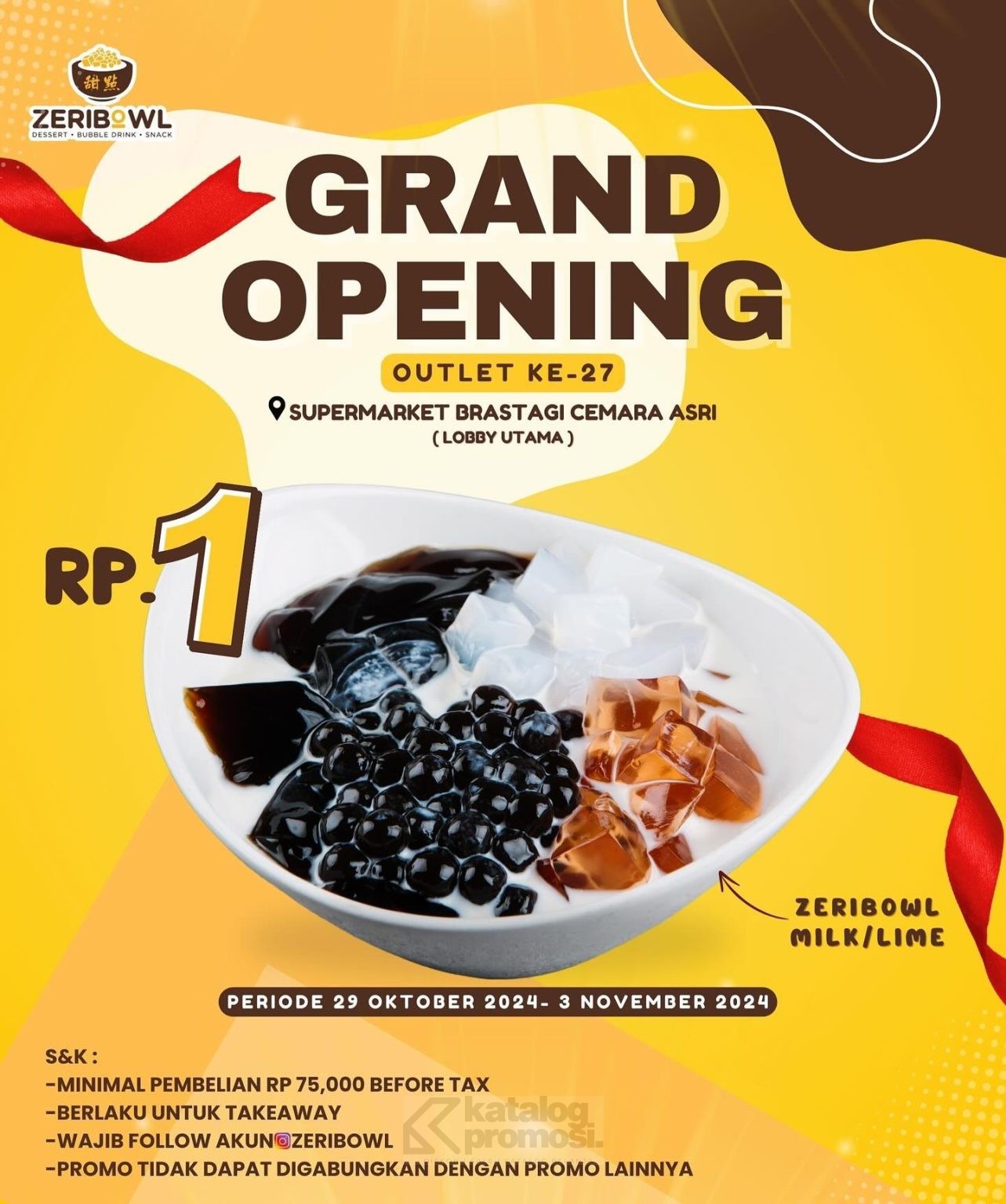 Promo Zeribowl Terbaru May 2025