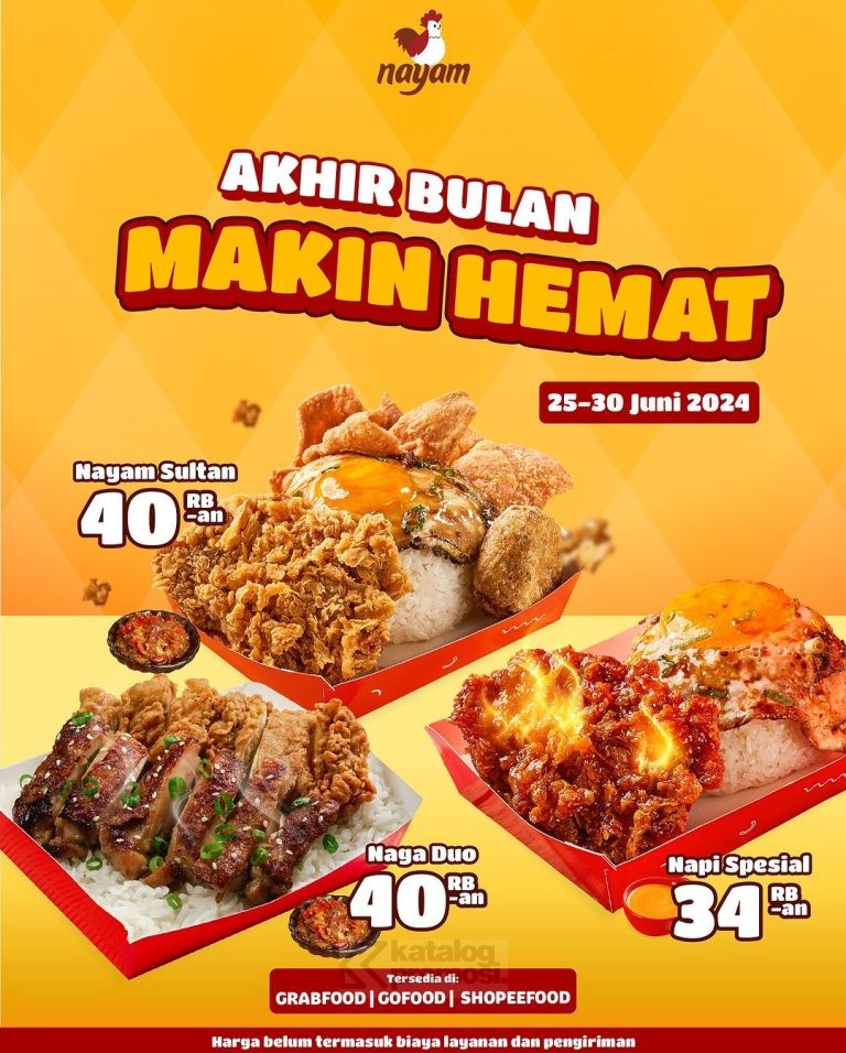 Promo NAYAM AKHIR BULAN – PAKET SPESIAL mulai Rp. 34RIBUAN • SoPasti.Com