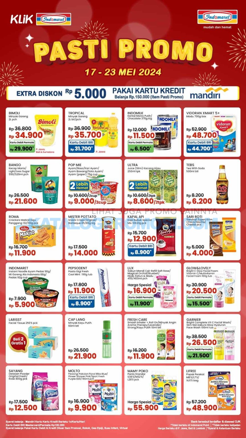 Promo JSM INDOMARET 17-23 MEI 2024 • SoPasti.Com