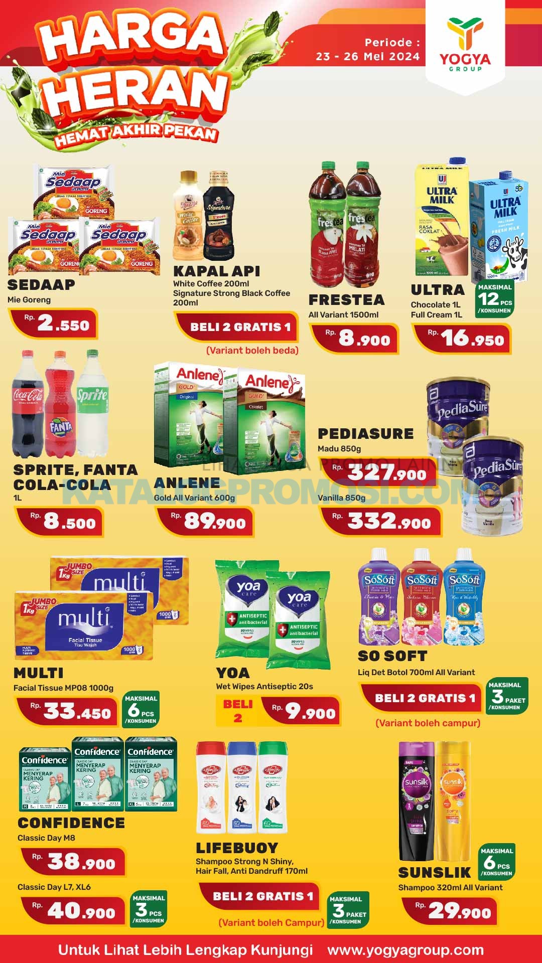 Promo JSM TOSERBA YOGYA HARGA HERAN 23-26 MEI 2024 • SoPasti.Com