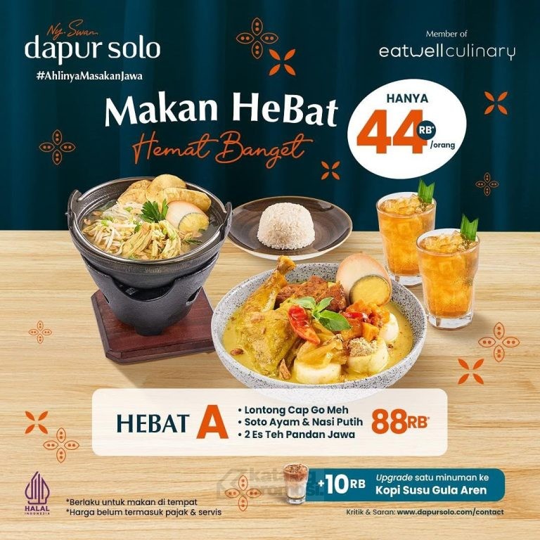 Promo Restoran dan Cafe January 2025 Terbaru Hari ini