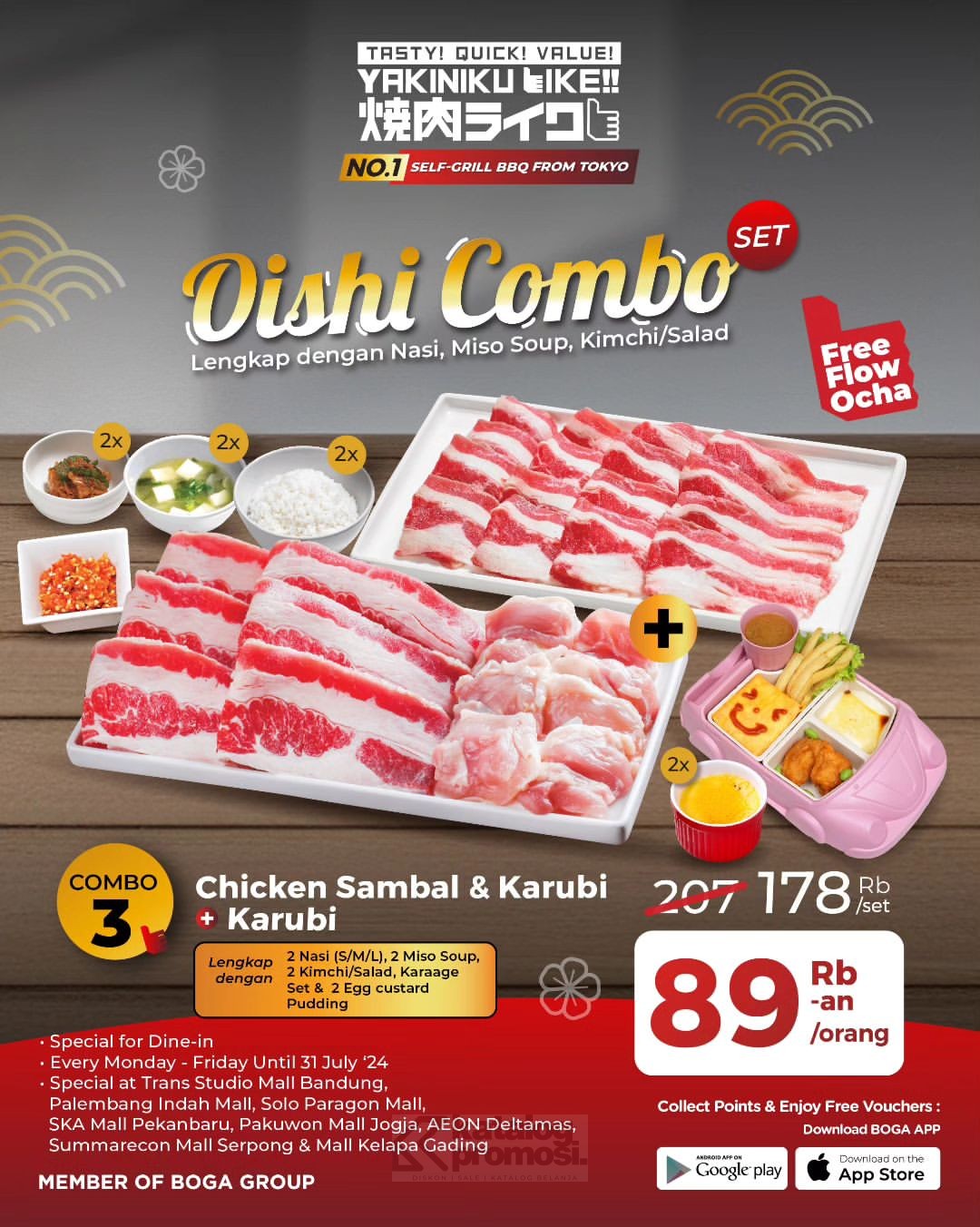 PROMO YAKINIKULIKE OISHI COMBO SET • SoPasti.Com