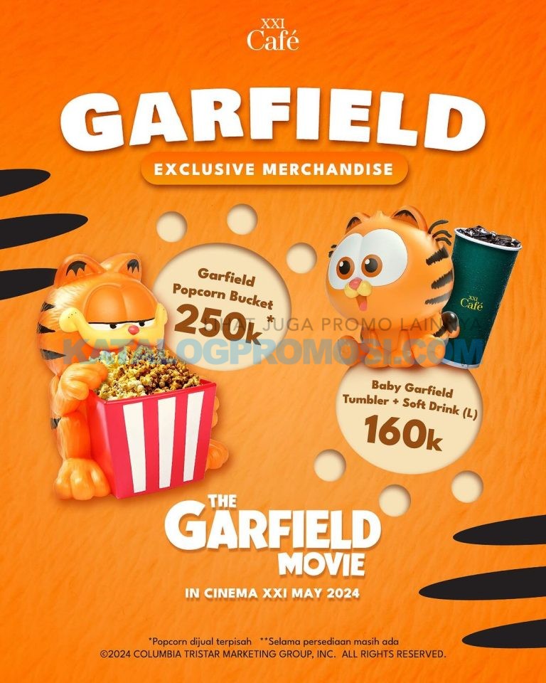 PROMO XXI CAFE Exclusive Merchandise Tumbler dan Popcorn Bucket ...