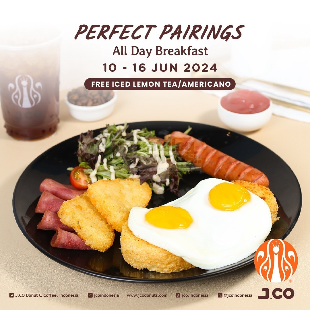Promo JCO GRATIS Iced Lemon Tea / Americano setiap pembelian menu All ...