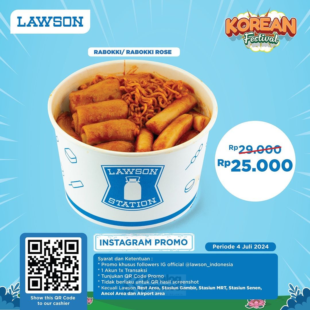 Promo LAWSON INSTAGRAM SPECIAL – Harga Spesial untuk Rabokki/Rabokki ...