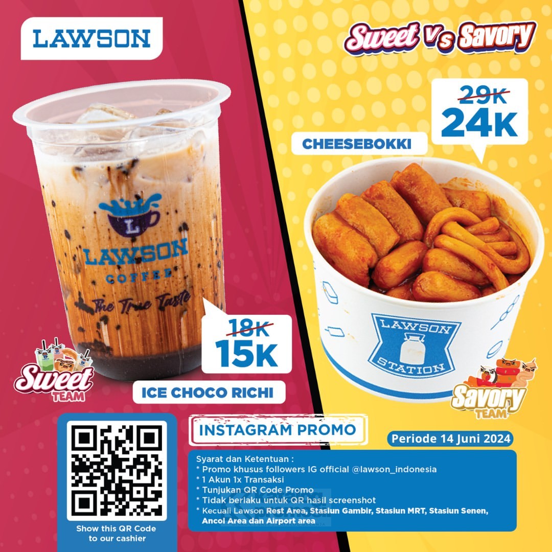 Promo LAWSON INSTAGRAM SPECIAL – Harga Spesial untuk Ice Choco Richi ...