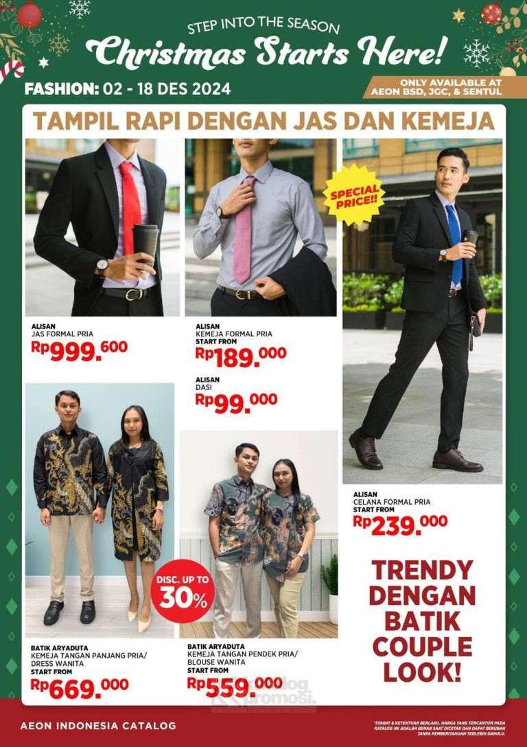 Promo Aeon Store Indonesia Katalog Terbaru 02-15 April 2026