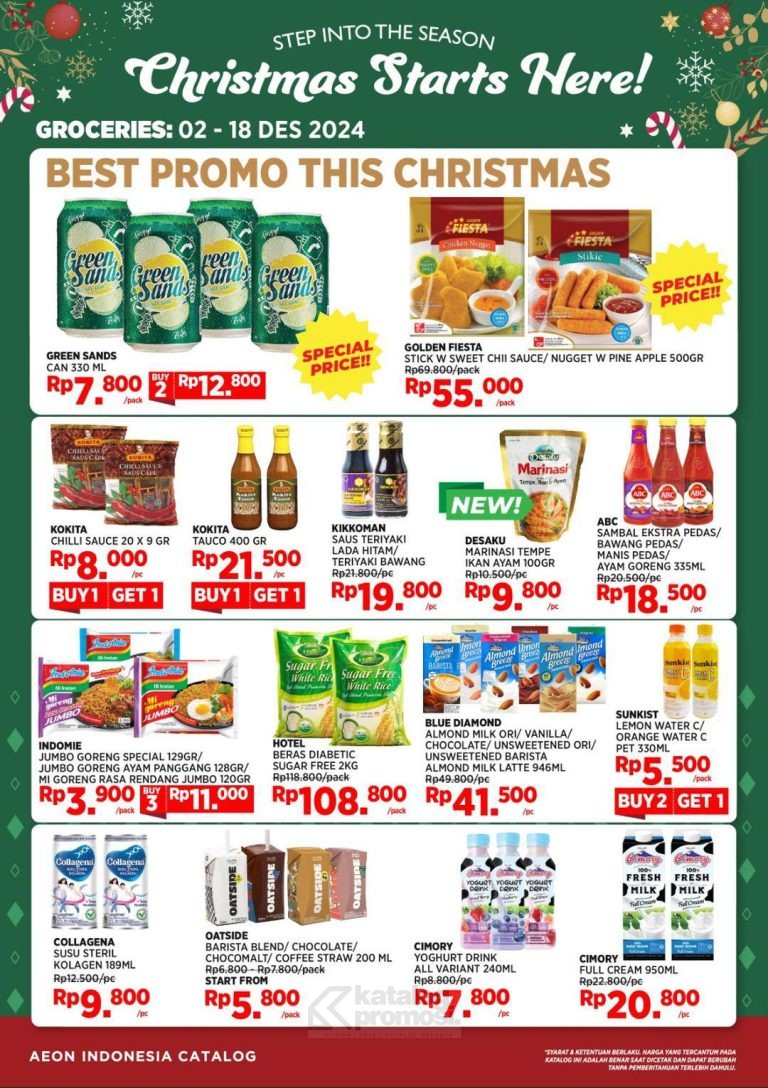 Promo Aeon Store Indonesia Katalog Terbaru 02-15 April 2026