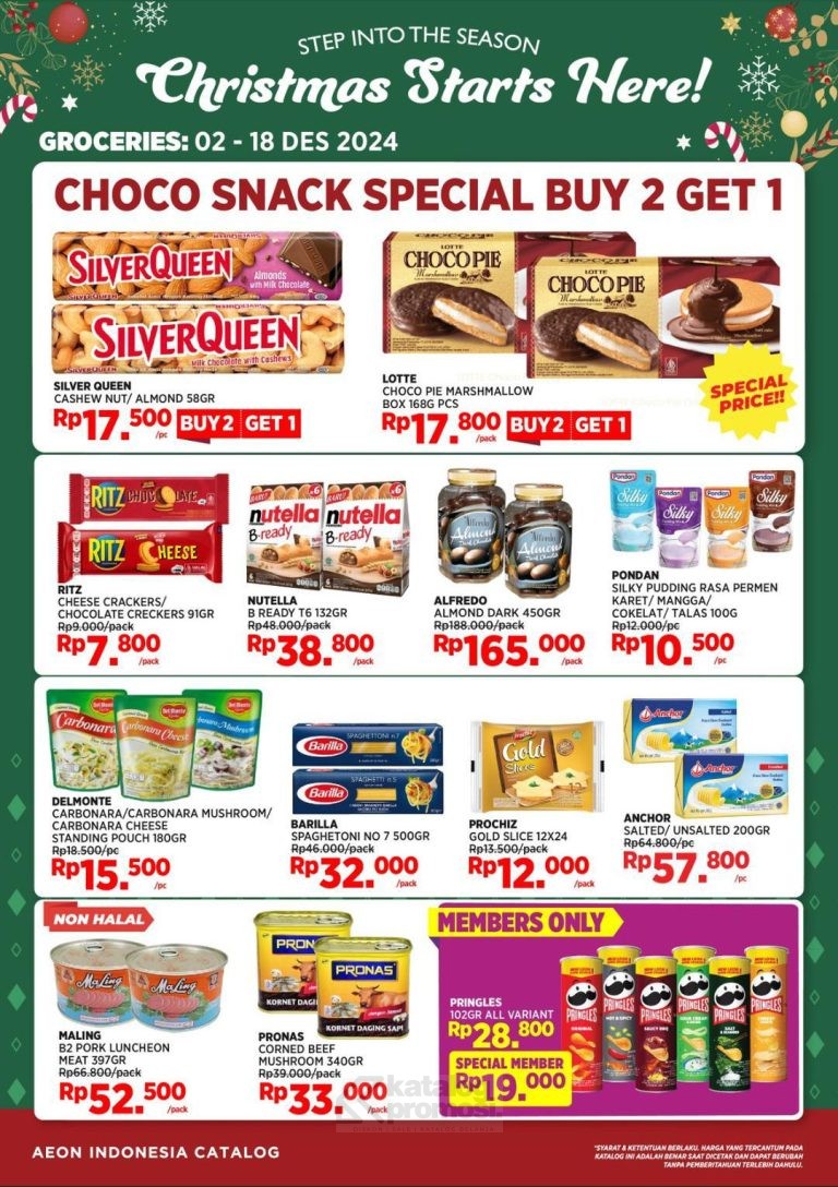 Promo Aeon Store Indonesia Katalog Terbaru 02-15 April 2026