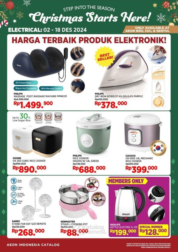 Promo Aeon Store Indonesia Katalog Terbaru 23 Oktober - 05 November 2025