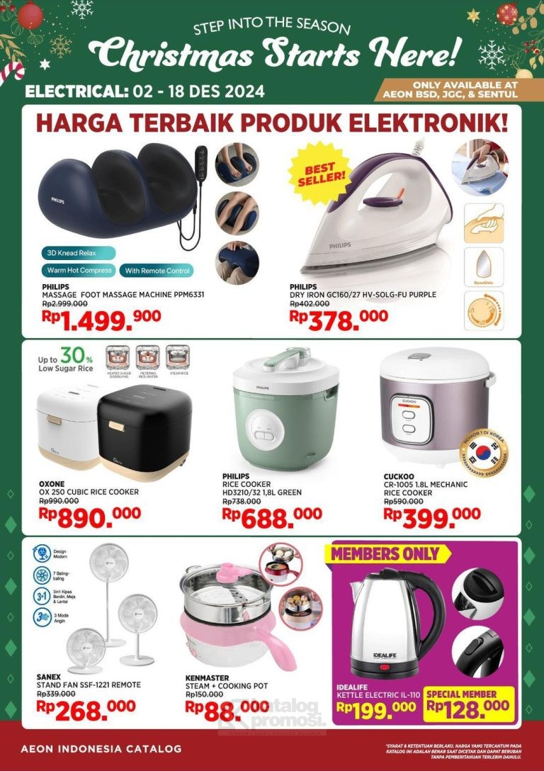 Promo Aeon Store Indonesia Katalog Terbaru 02-15 April 2026