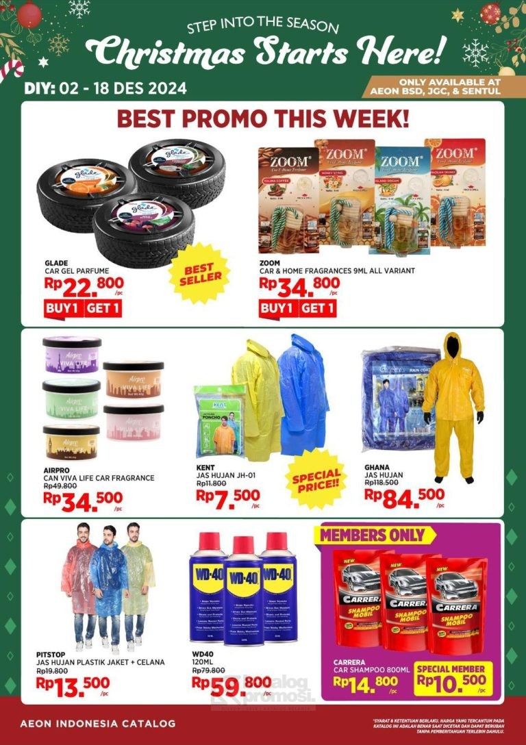 Promo Aeon Store Indonesia Katalog Terbaru 02-15 April 2026
