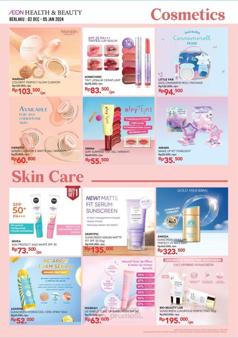 Promo Aeon Store Indonesia Katalog Terbaru 02-15 April 2026