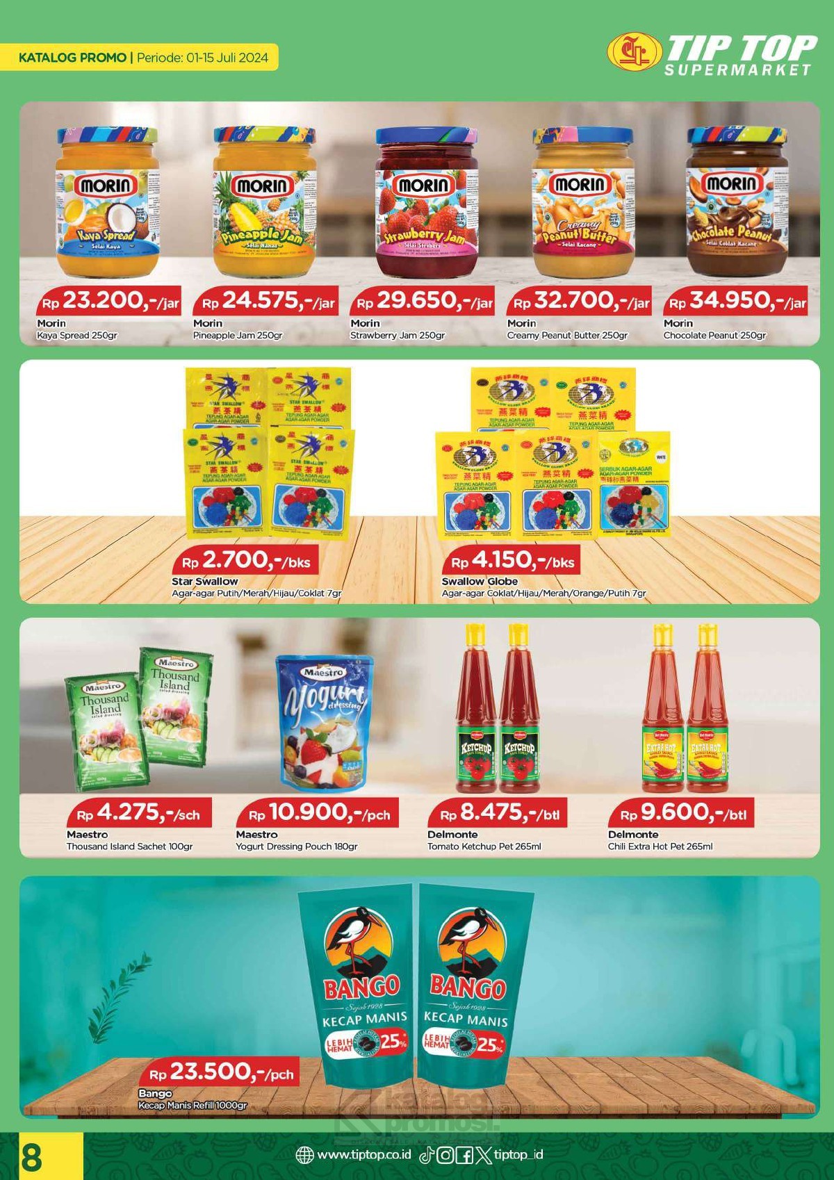 Promo TIP TOP SWALAYAN Katalog Mingguan 01-15 JULI 2024 • SoPasti.Com