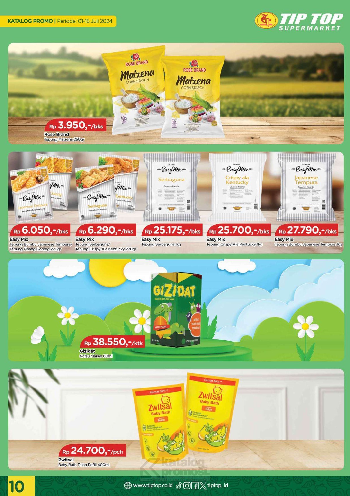Promo TIP TOP SWALAYAN Katalog Mingguan 01-15 JULI 2024 • SoPasti.Com