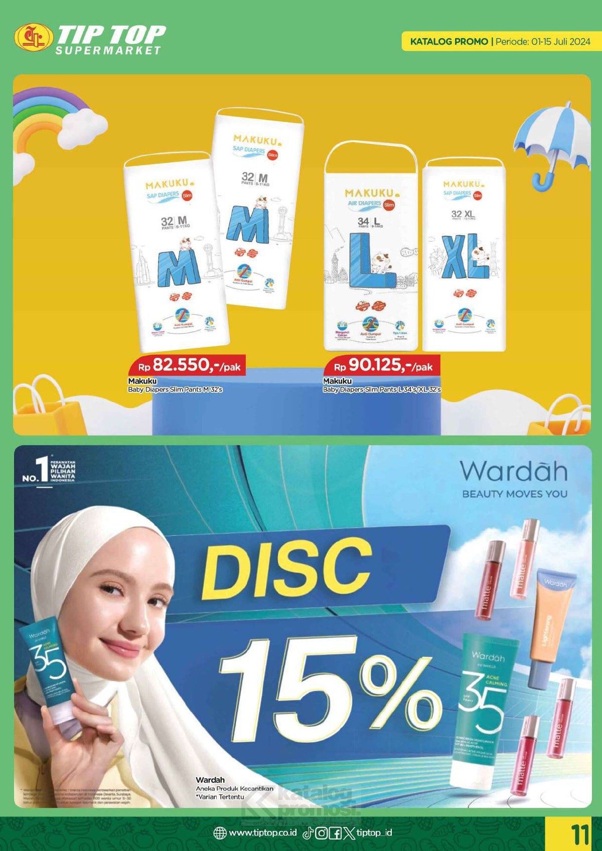 Promo TIP TOP SWALAYAN Katalog Mingguan 01-15 JULI 2024 • SoPasti.Com