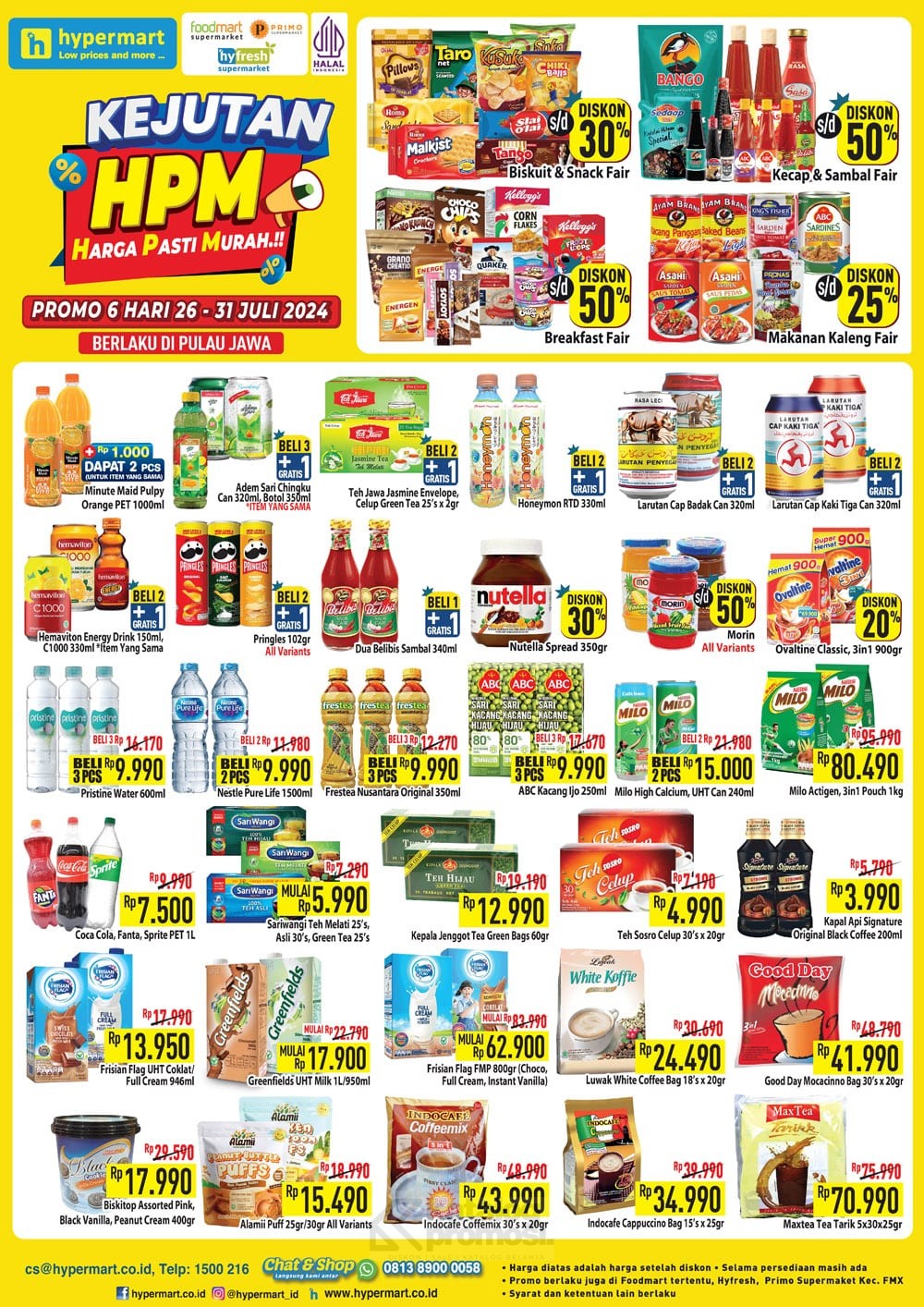 Promo HYPERMART WEEKDAY 30 JULI – 01 AGUSTUS 2024 • SoPasti.Com