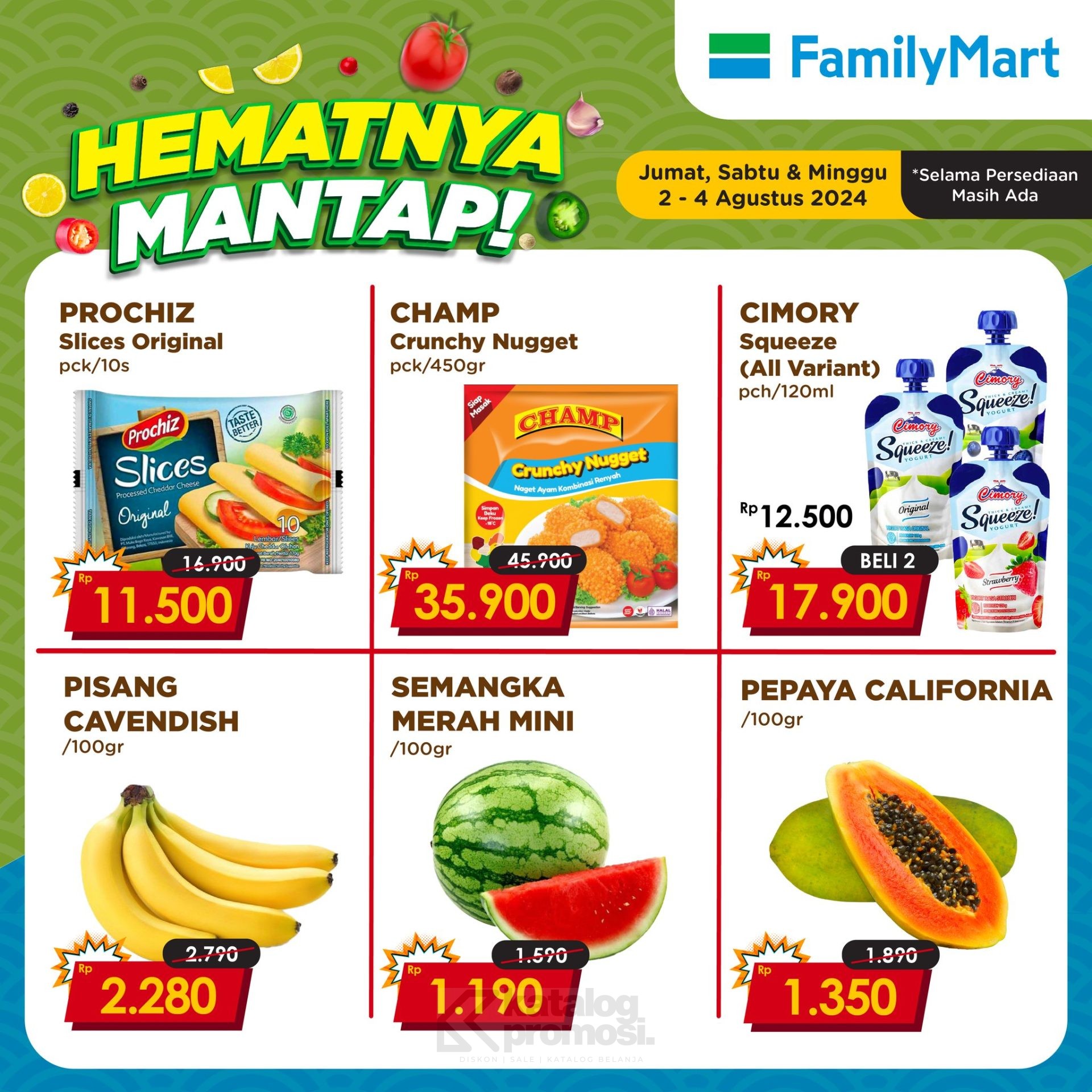 Promo FAMILYMART FAMI SUPER FRESH WEEKEND JSM periode 02-04 AGUSTUS ...