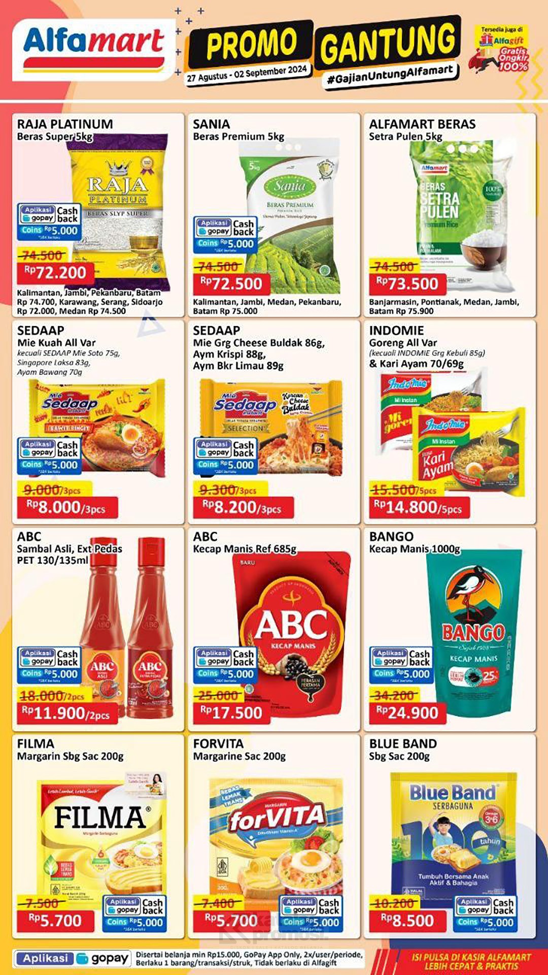 Promo GANTUNG ALFAMART / GAJIAN UNTUNG 27 AGUSTUS – 02 SEPTEMBER 2024 ...