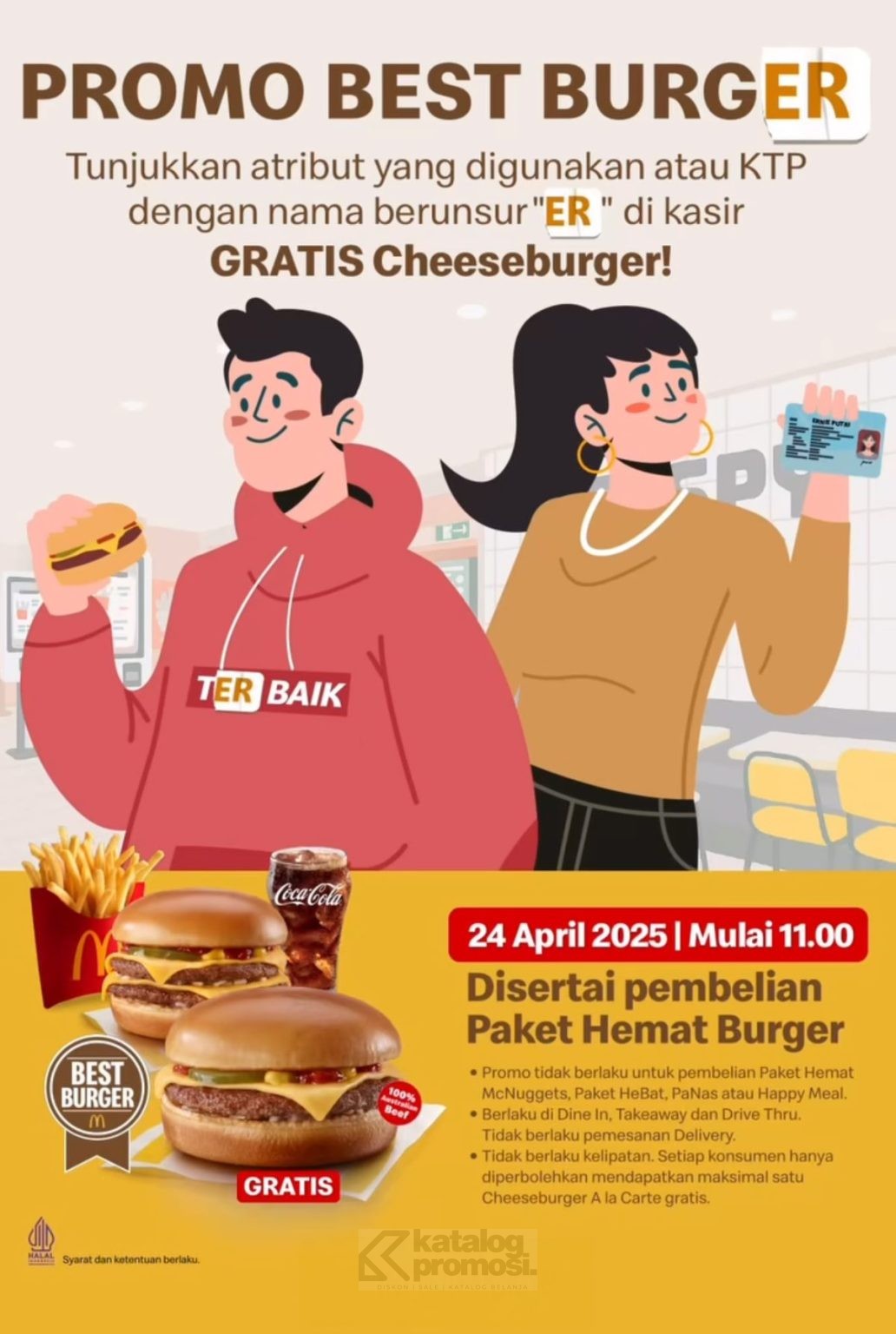 Promo McDonald’s Best Burger – Gratis Cheeseburger • SoPasti.Com