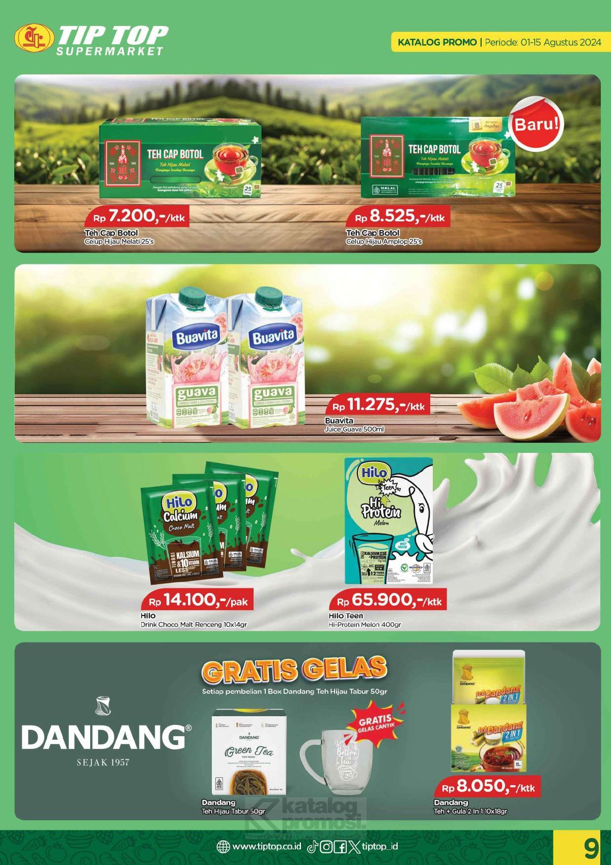 Promo TIP TOP SWALAYAN Katalog Mingguan 01-15 AGUSTUS 2024 • SoPasti.Com