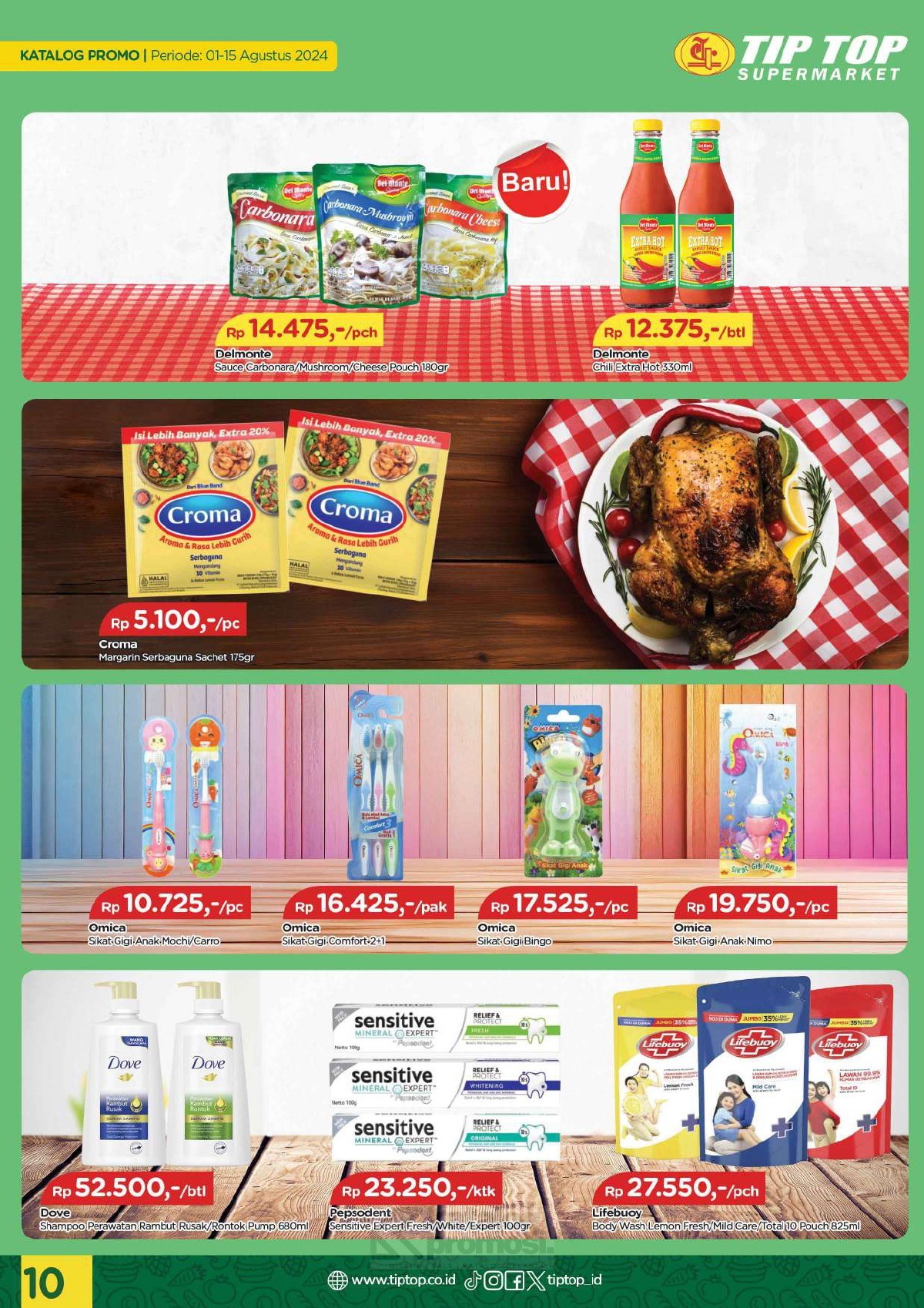 Promo TIP TOP SWALAYAN Katalog Mingguan 01-15 AGUSTUS 2024 • SoPasti.Com