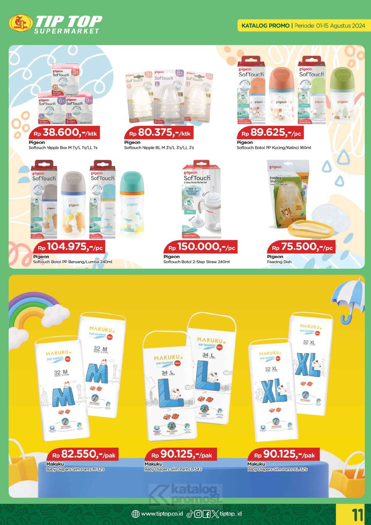 Promo TIP TOP SWALAYAN Katalog Mingguan 01-15 AGUSTUS 2024 • SoPasti.Com