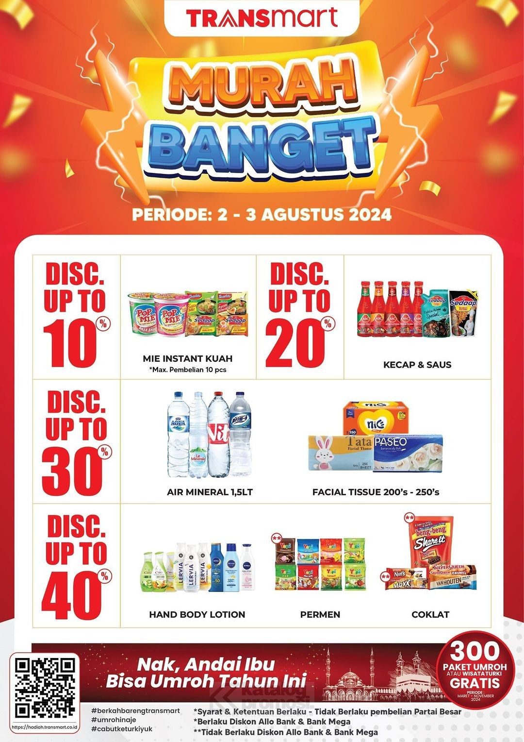 Promo JSM TRANSMART 02-03 AGUSTUS 2024 • SoPasti.Com