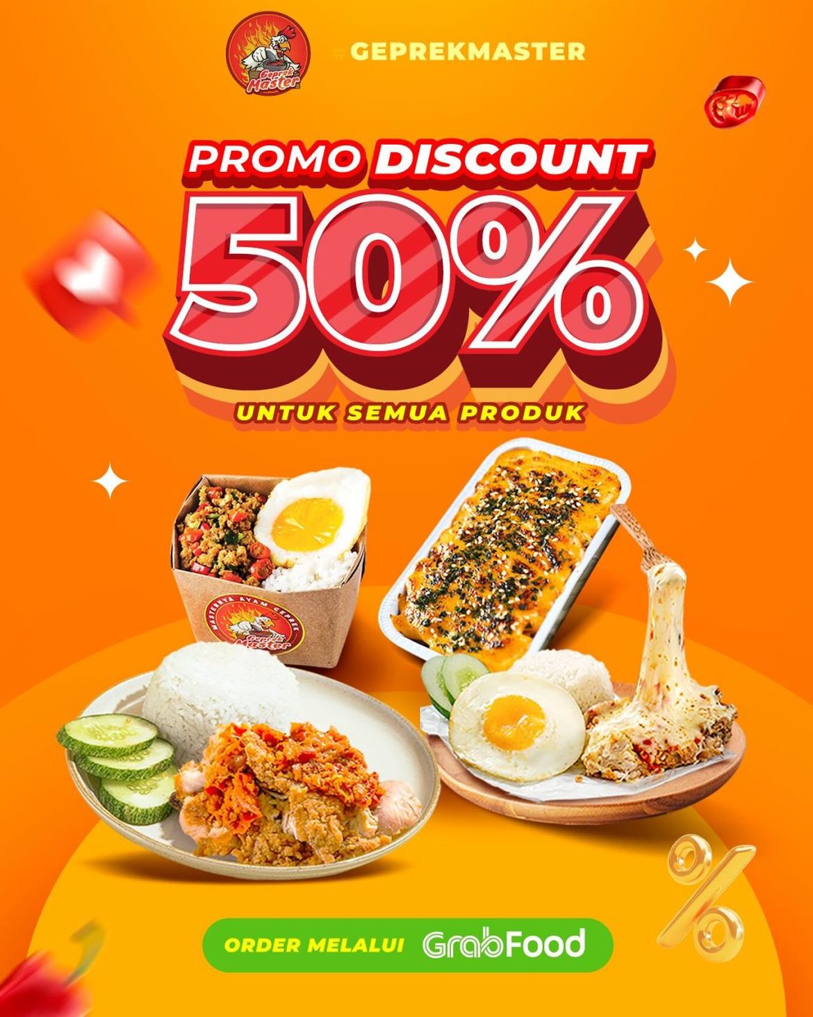 Promo Ayam Geprek Master Terbaru June 2025