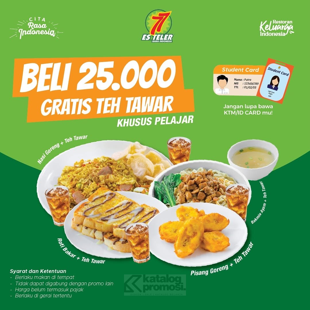 Promo Restoran dan Cafe January 2025 Terbaru Hari ini