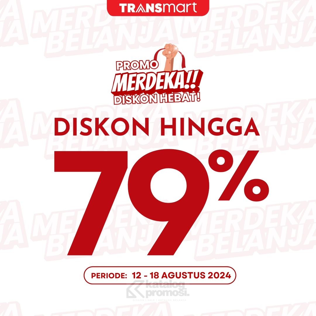Promo JSM TRANSMART DISKON MERDEKA PERIODE 12-18 AGUSTUS 2024 • SoPasti.Com