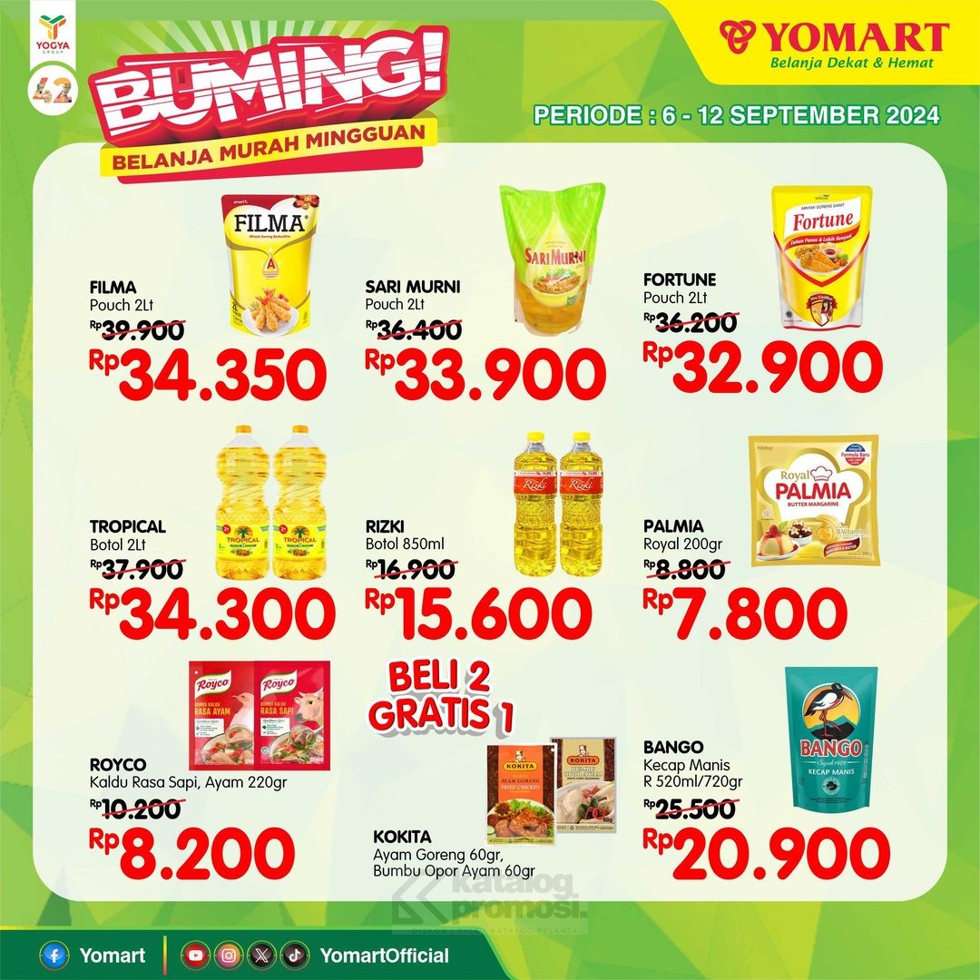 Promo JSM Yomart BUMING 06-12 SEPTEMBER 2024 • SoPasti.Com