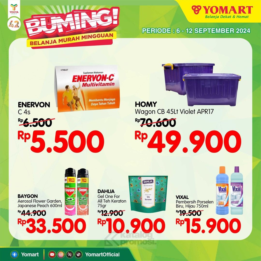 Promo JSM Yomart BUMING 06-12 SEPTEMBER 2024 • SoPasti.Com