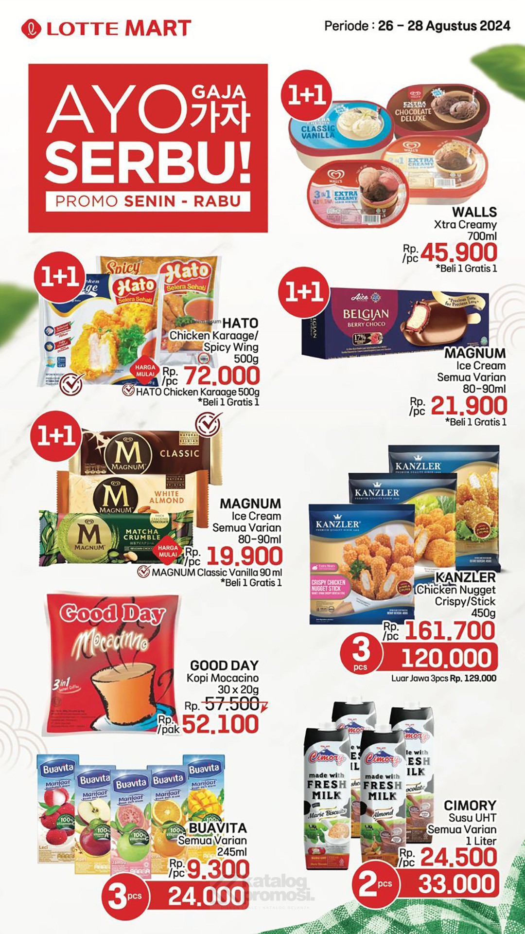 Promo LOTTEMART WEEKDAY SERBU 26-28 AGUSTUS 2024