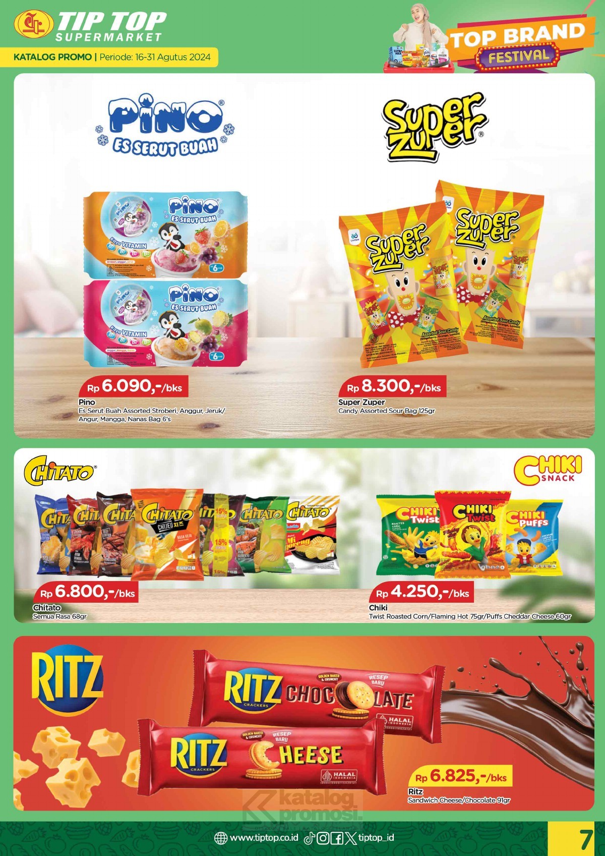 Promo TIP TOP SWALAYAN Katalog Mingguan 16-31 AGUSTUS 2024