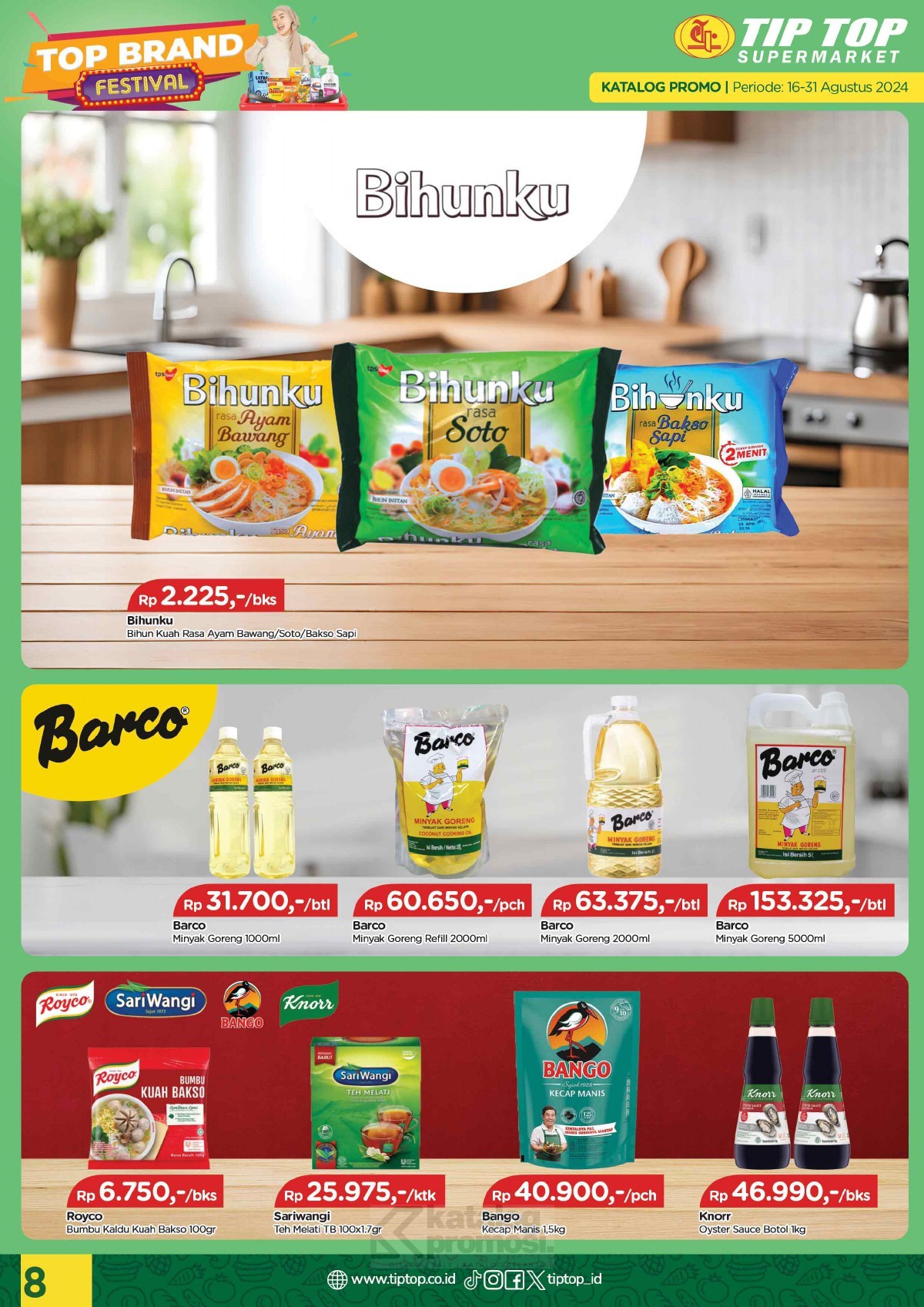Promo TIP TOP SWALAYAN Katalog Mingguan 16-31 AGUSTUS 2024