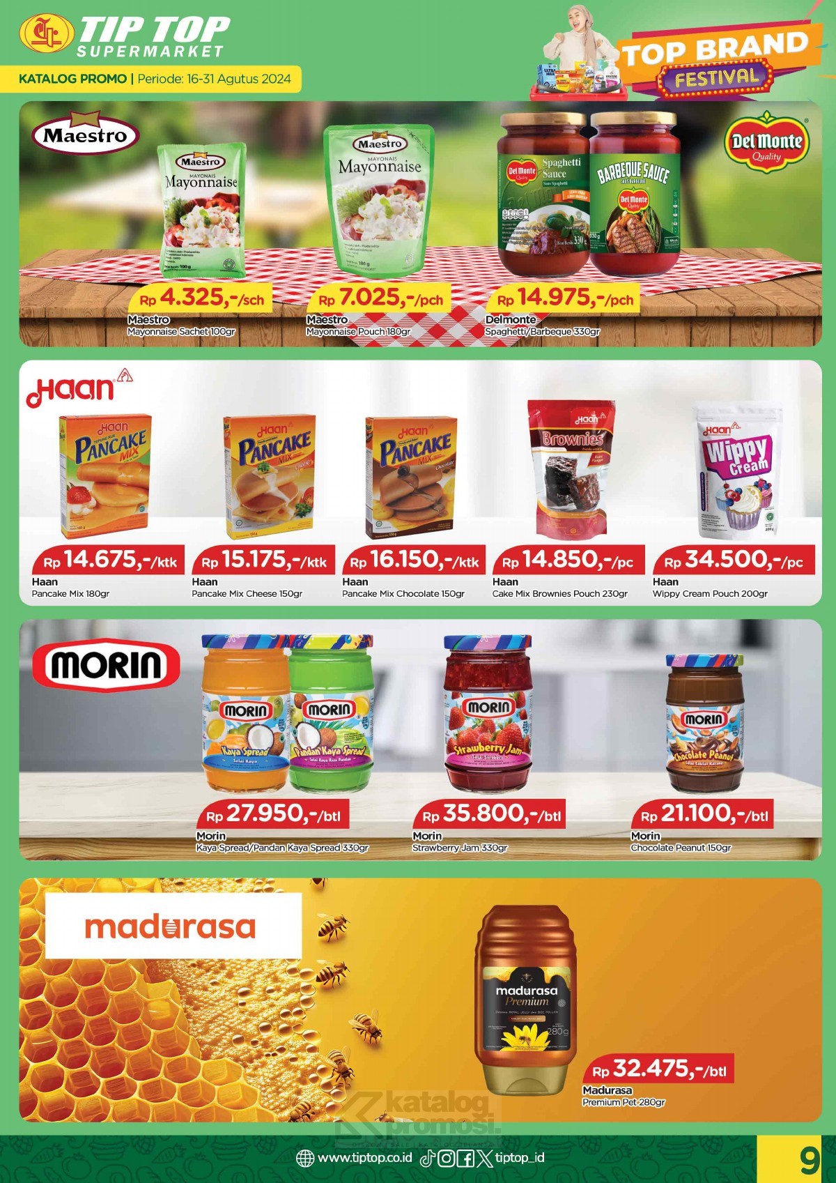 Promo TIP TOP SWALAYAN Katalog Mingguan 16-31 AGUSTUS 2024