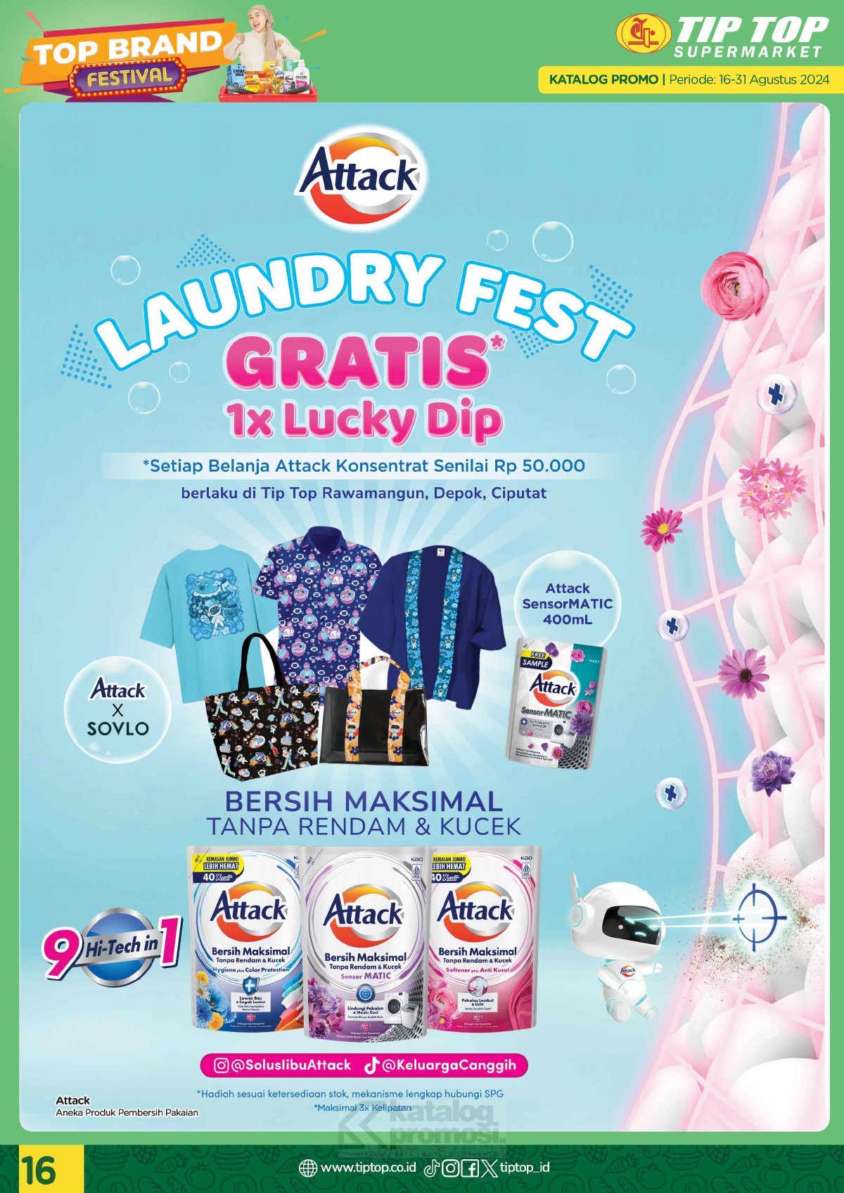 Promo TIP TOP SWALAYAN Katalog Mingguan 16-31 AGUSTUS 2024