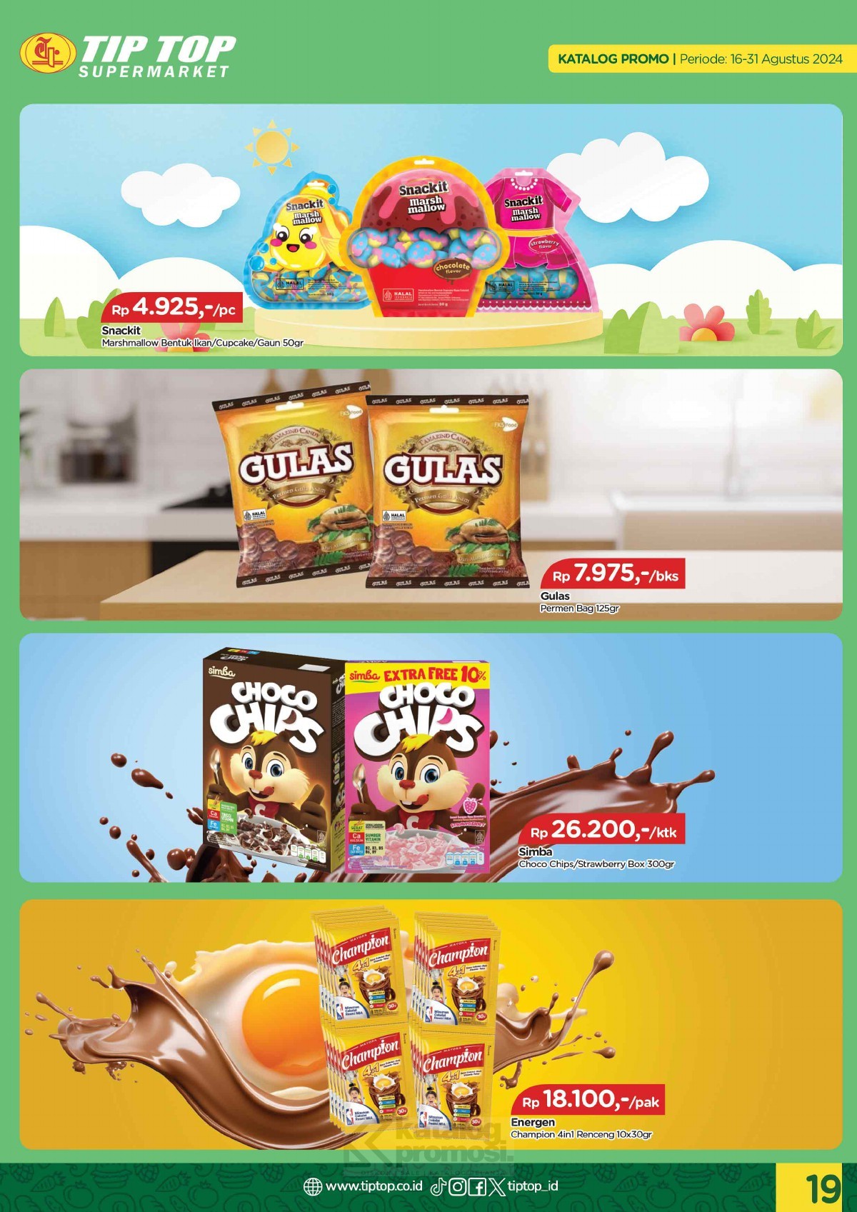 Promo TIP TOP SWALAYAN Katalog Mingguan 16-31 AGUSTUS 2024