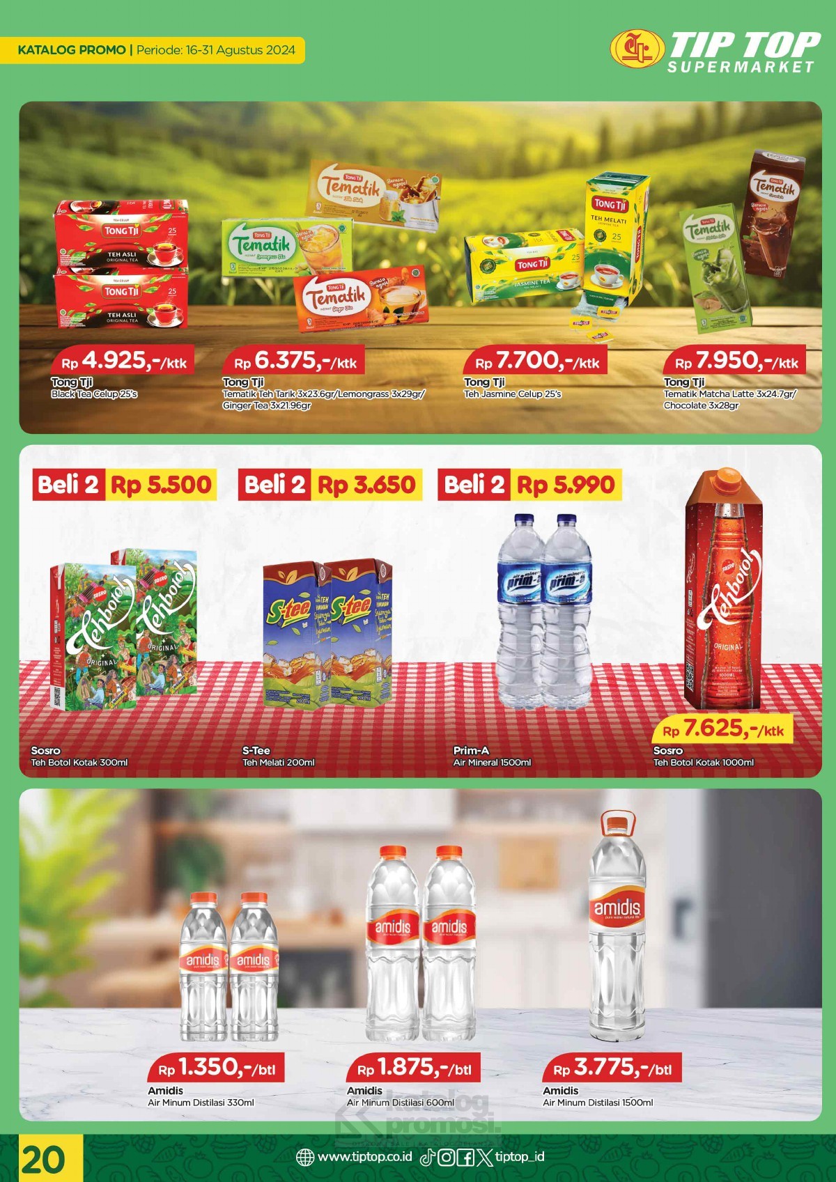 Promo TIP TOP SWALAYAN Katalog Mingguan 16-31 AGUSTUS 2024