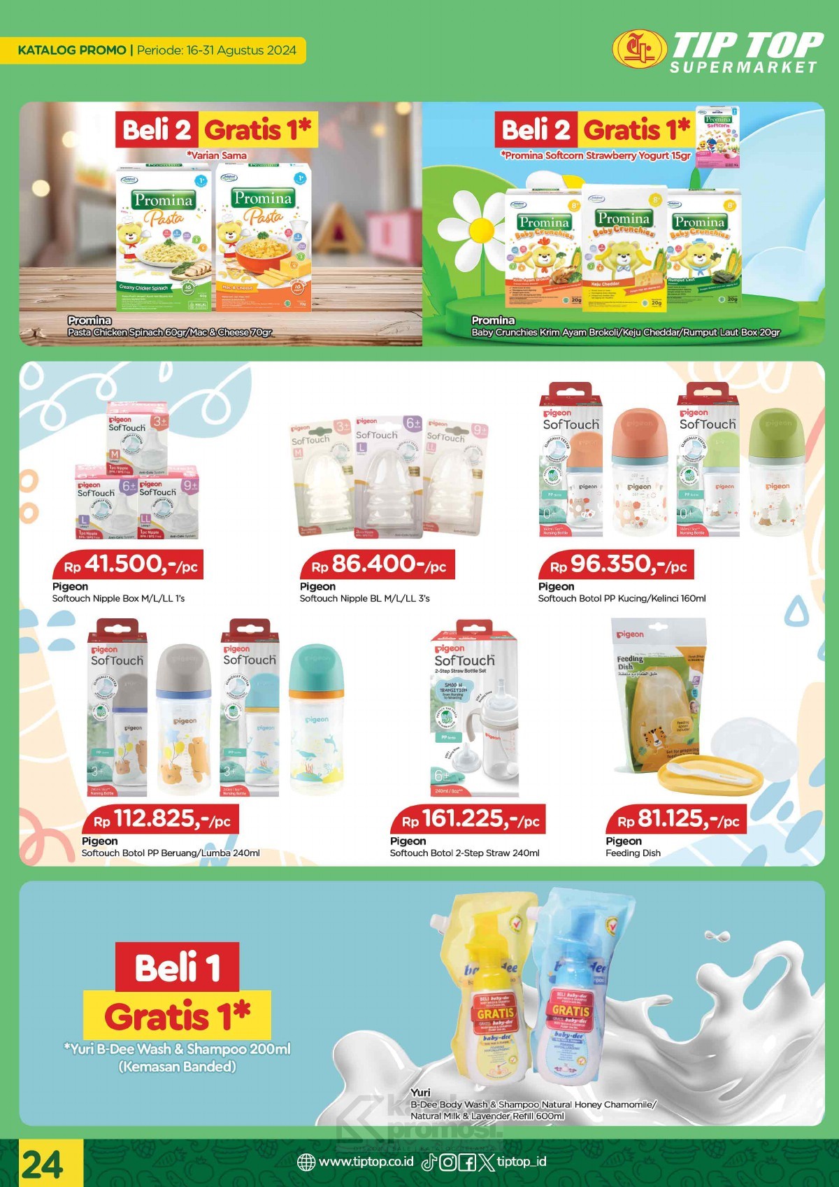 Promo TIP TOP SWALAYAN Katalog Mingguan 16-31 AGUSTUS 2024