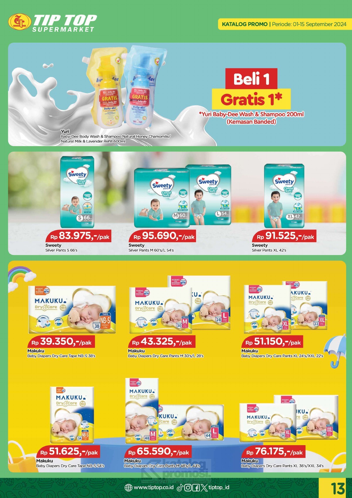 Promo TIP TOP SWALAYAN Katalog Mingguan 01-15 SEPTEMBER 2024 – SoPasti.Com