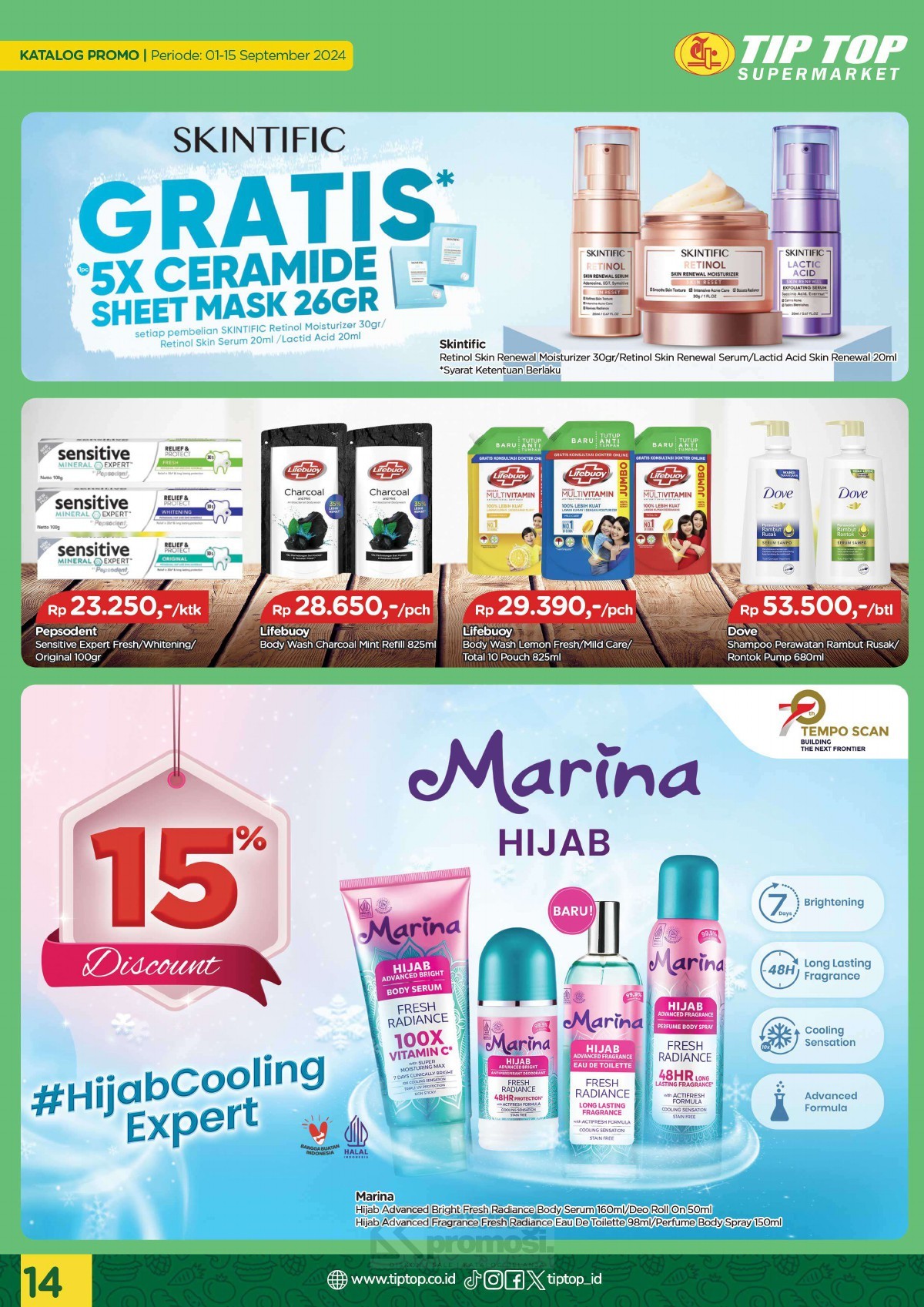 Promo TIP TOP SWALAYAN Katalog Mingguan 01-15 SEPTEMBER 2024 – SoPasti.Com