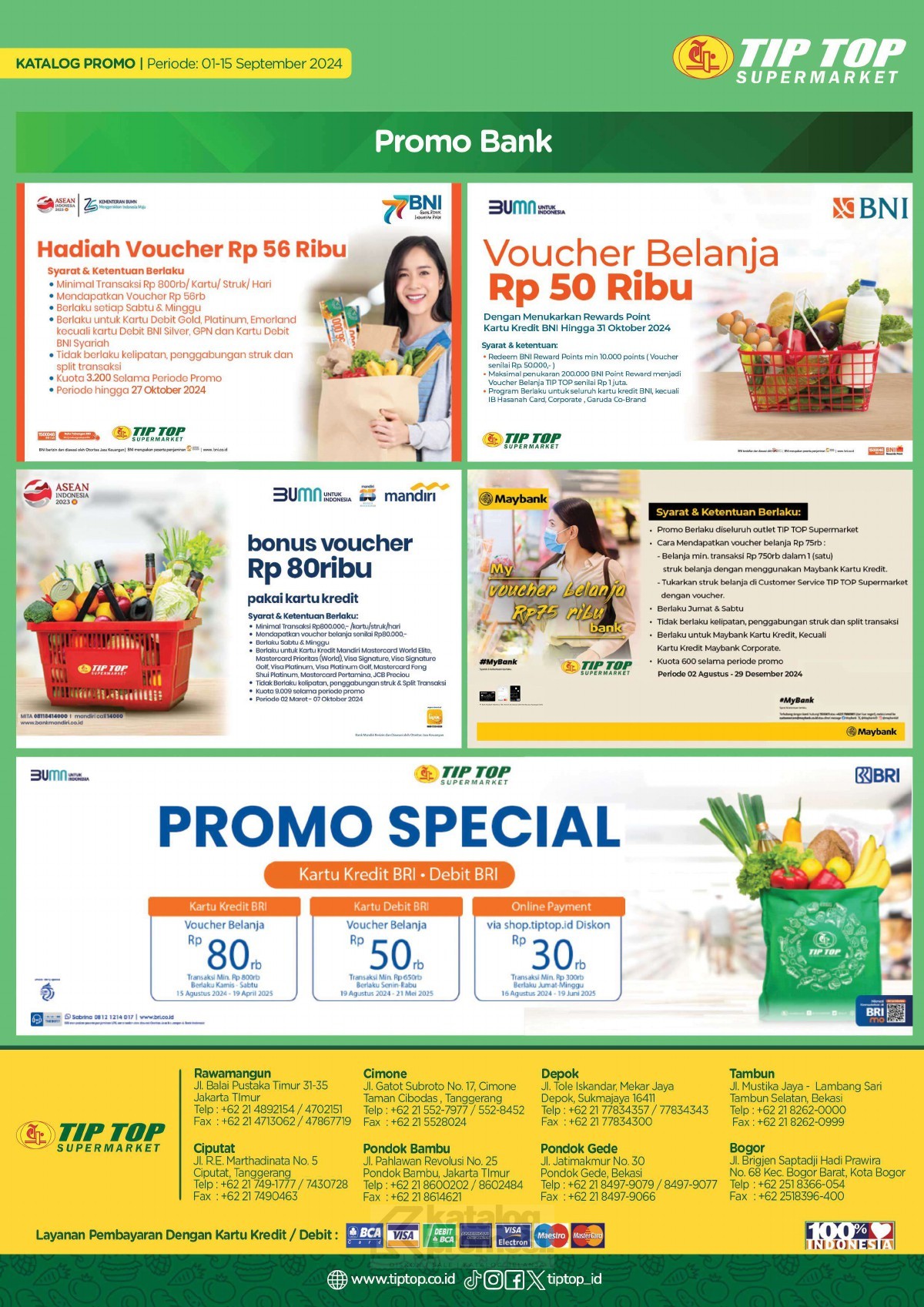 Promo TIP TOP SWALAYAN Katalog Mingguan 01-15 SEPTEMBER 2024 – SoPasti.Com