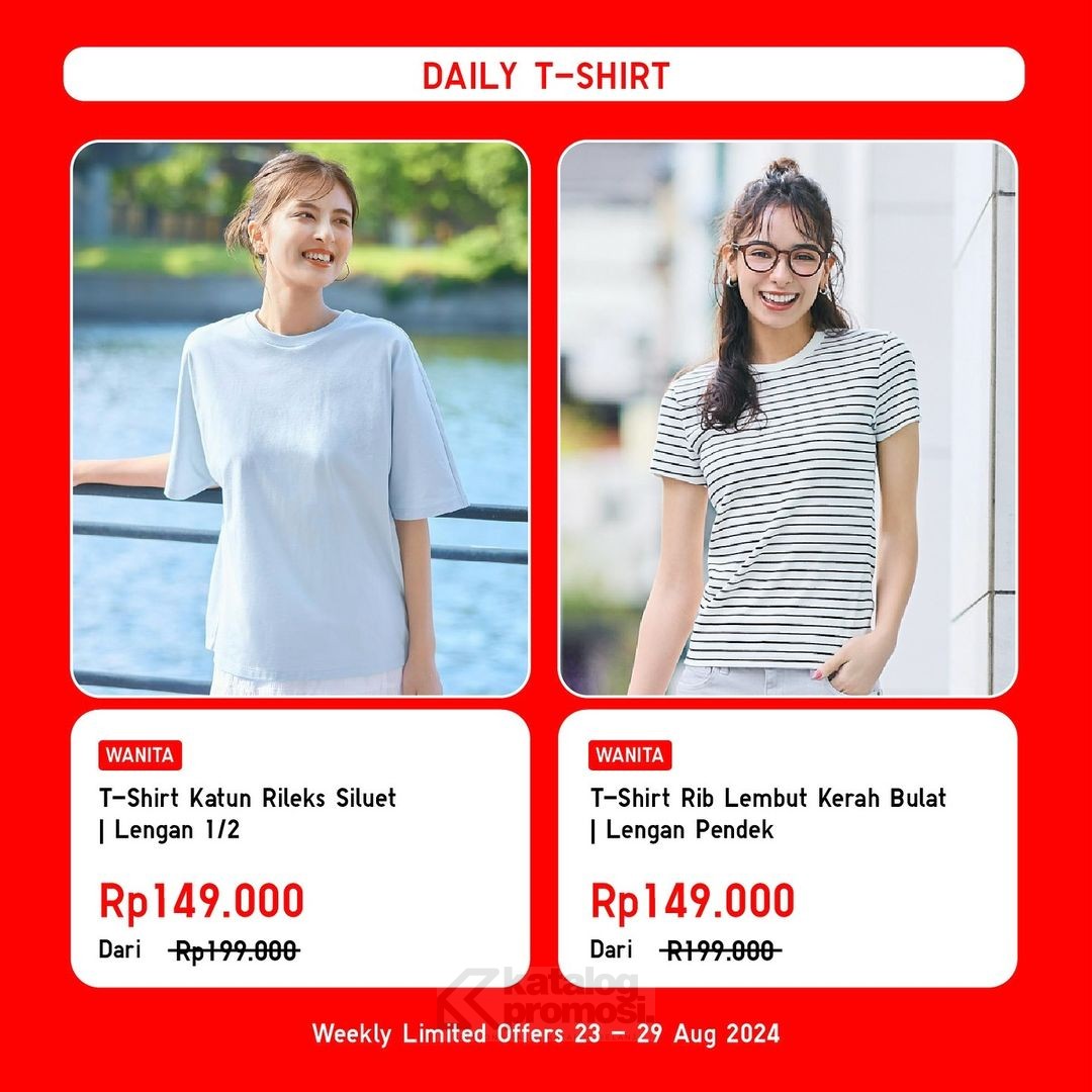 Promo UNIQLO WEEKLY LIMITED OFFERS • SoPasti.Com